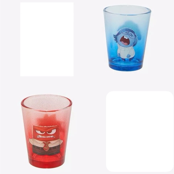 Disney | Dining | Disney Pixar Inside Out 2 Character Shot Glasses Set ...